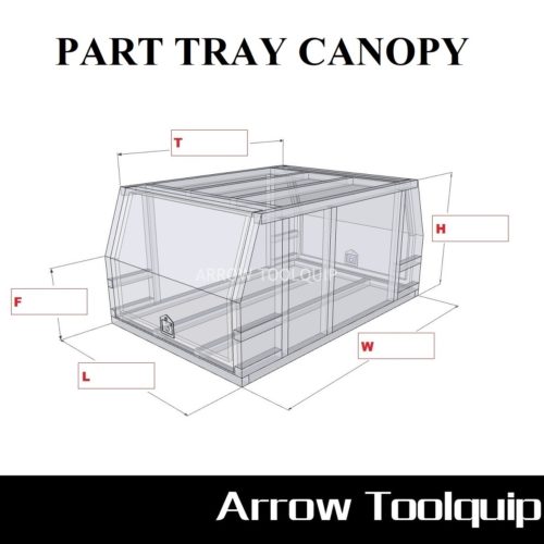 CUSTOM CANOPIES | Aluminium Ute Toolboxes | Aluminium Ute Canopies ...