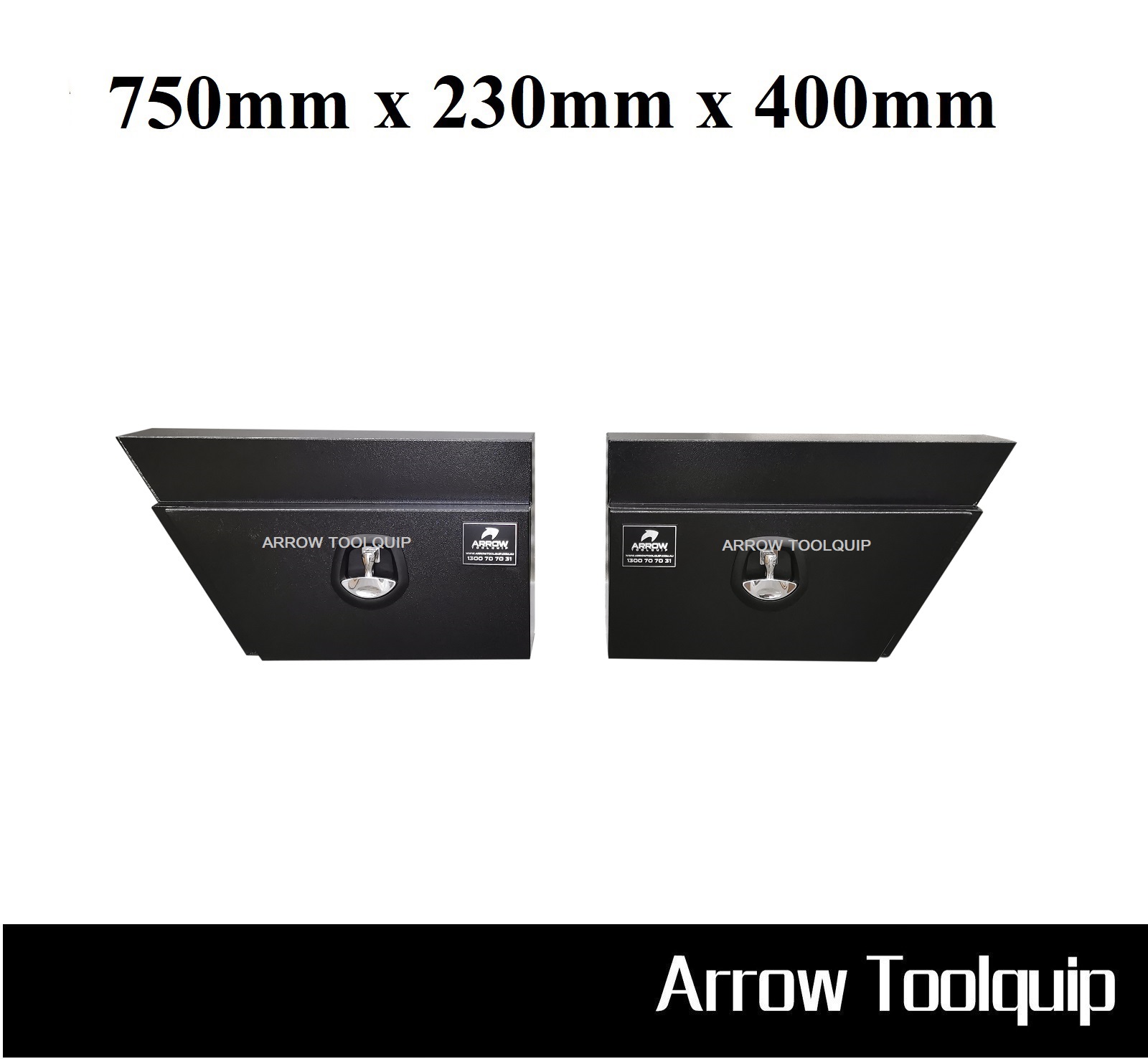 ALUMINIUM UNDERTRAY TOOLBOX 2 ATB-FU760B