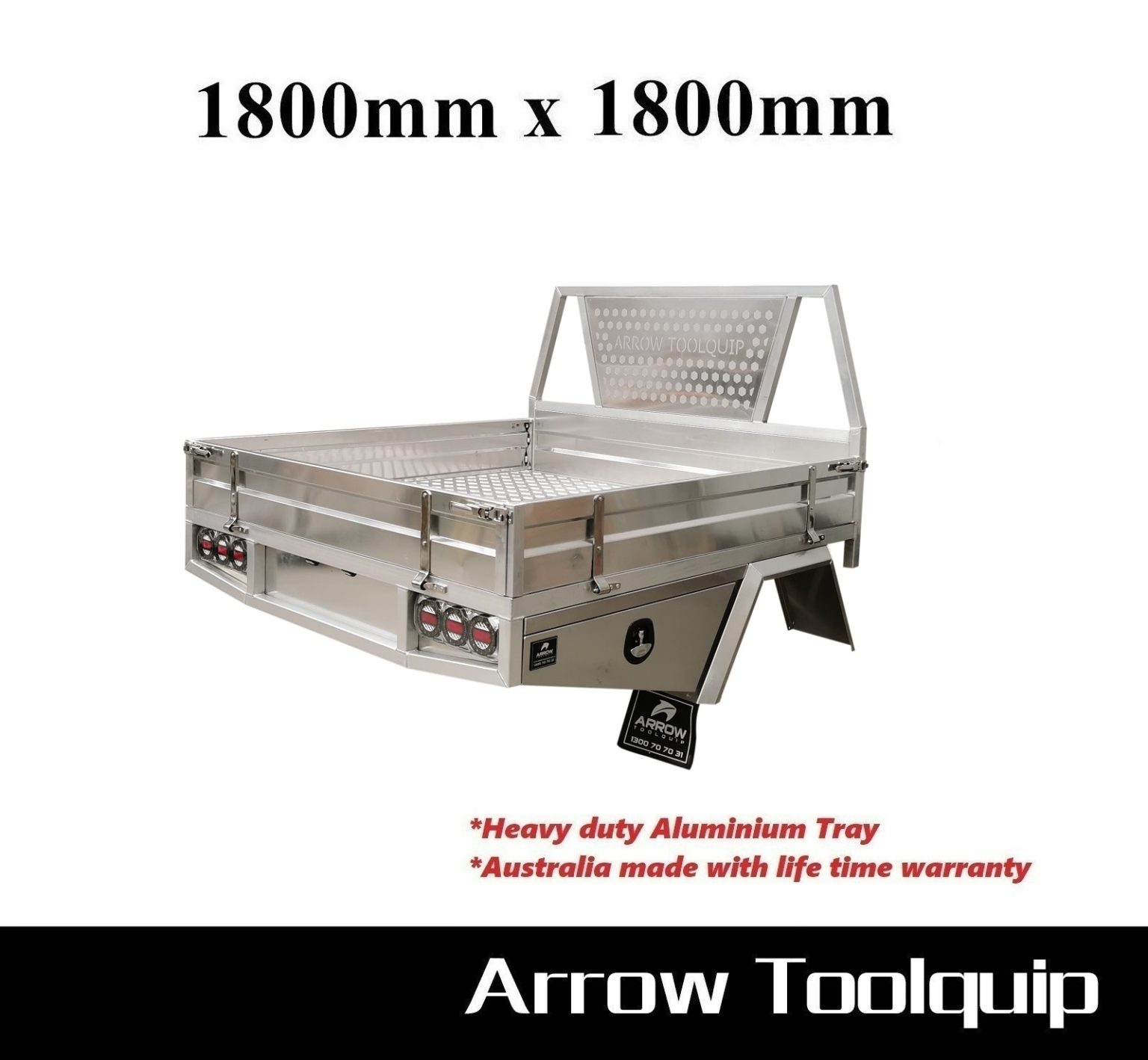ALUMINIUM UTE TRAY 2 ATB-4WD-180180-B-S – Aluminium Ute Toolboxes ...