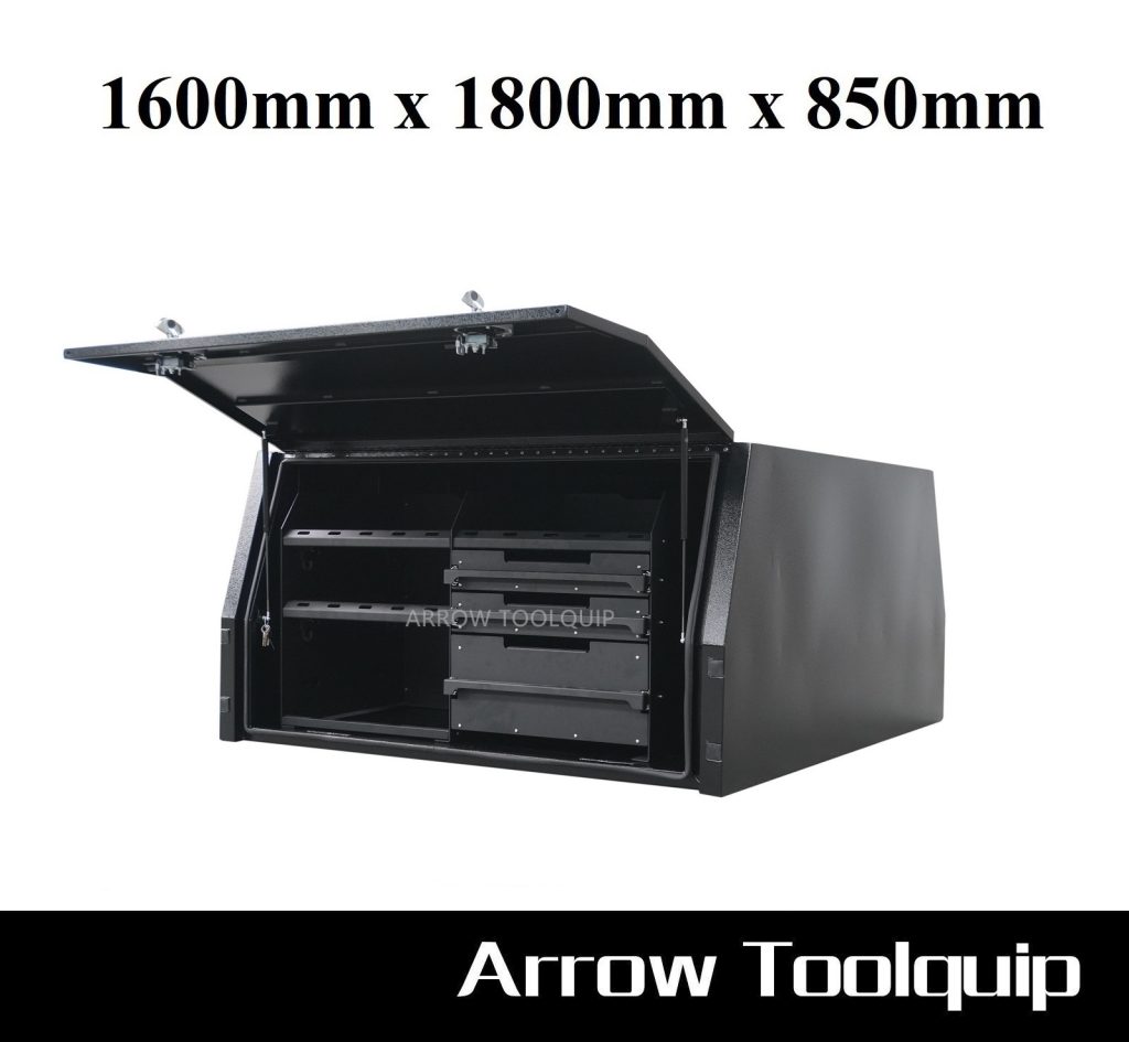 ALUMINIUM UTE CANOPY ATB-JFDC160B-1200 – Aluminium Ute Toolboxes ...
